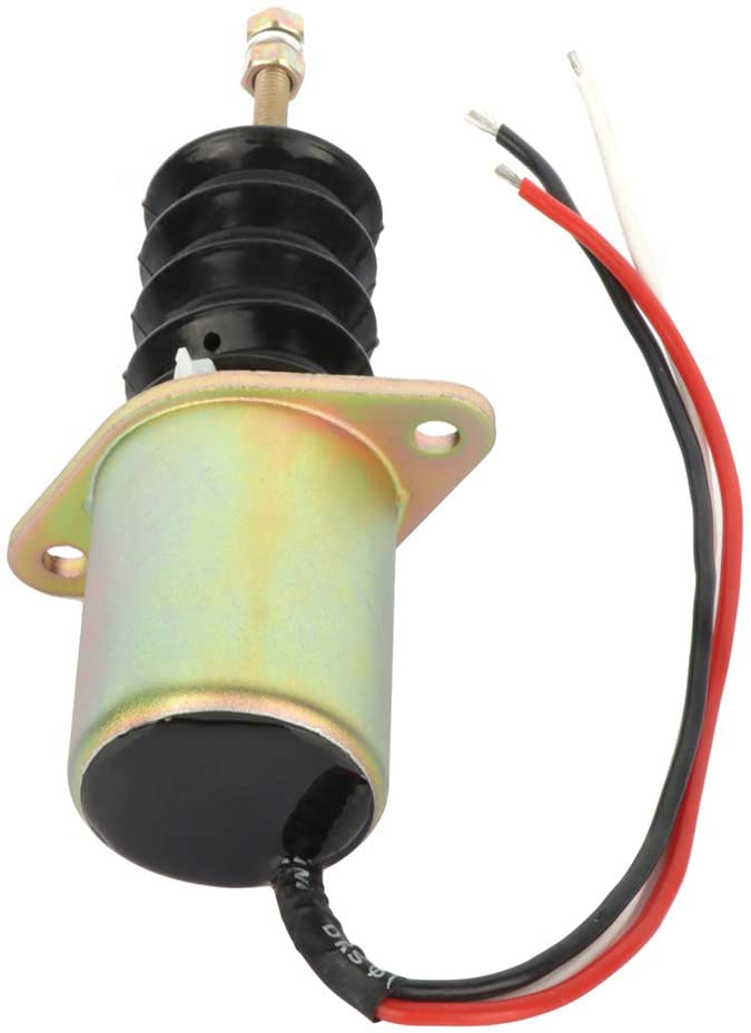 Compatible Fuel Shutoff Solenoid for John Deere 6675 and 7775 Skid-Ste ...