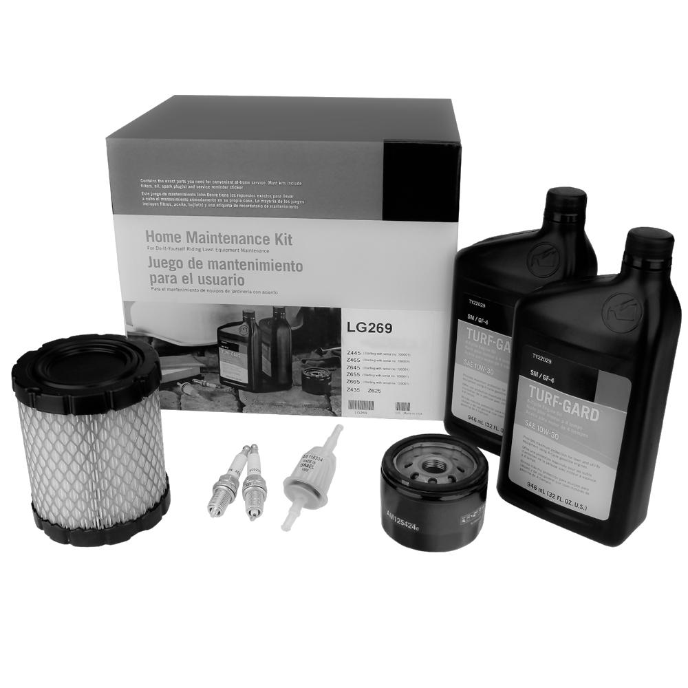 Compatible Home Maintenance Kit for John Deere Z625 EZtrak Residential ...